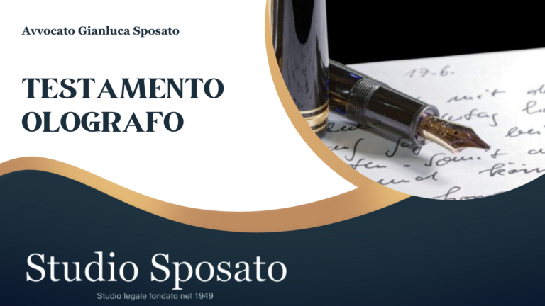 Testamento olografo, forma, validità, pubblicazione e impugnazione